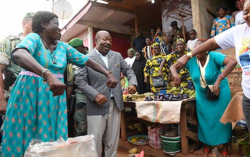 Ali Bongo Ondimba séjourne dans la province de l’Ogooué-Lolo