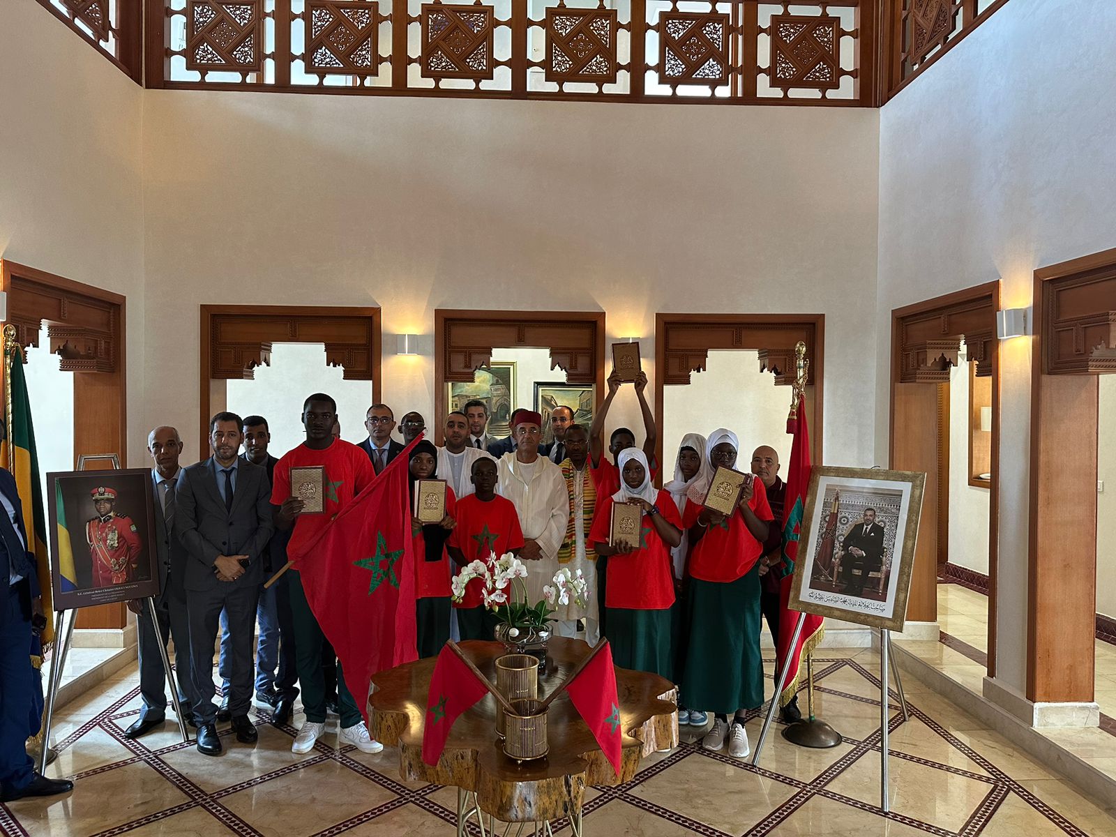 L’Ambassade du Maroc au Gabon commémore les 48 ans de la ...